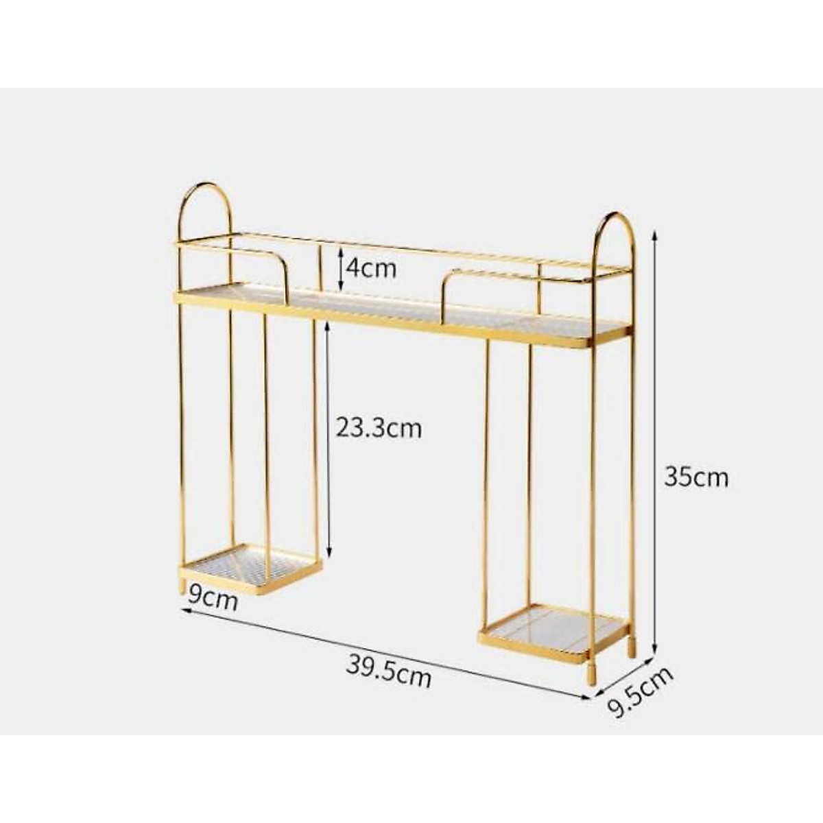 Punch-Free Desktop Storage Box Bathroom Sink Shelf Bathroom Countertop Cosmetics Storage Shelf