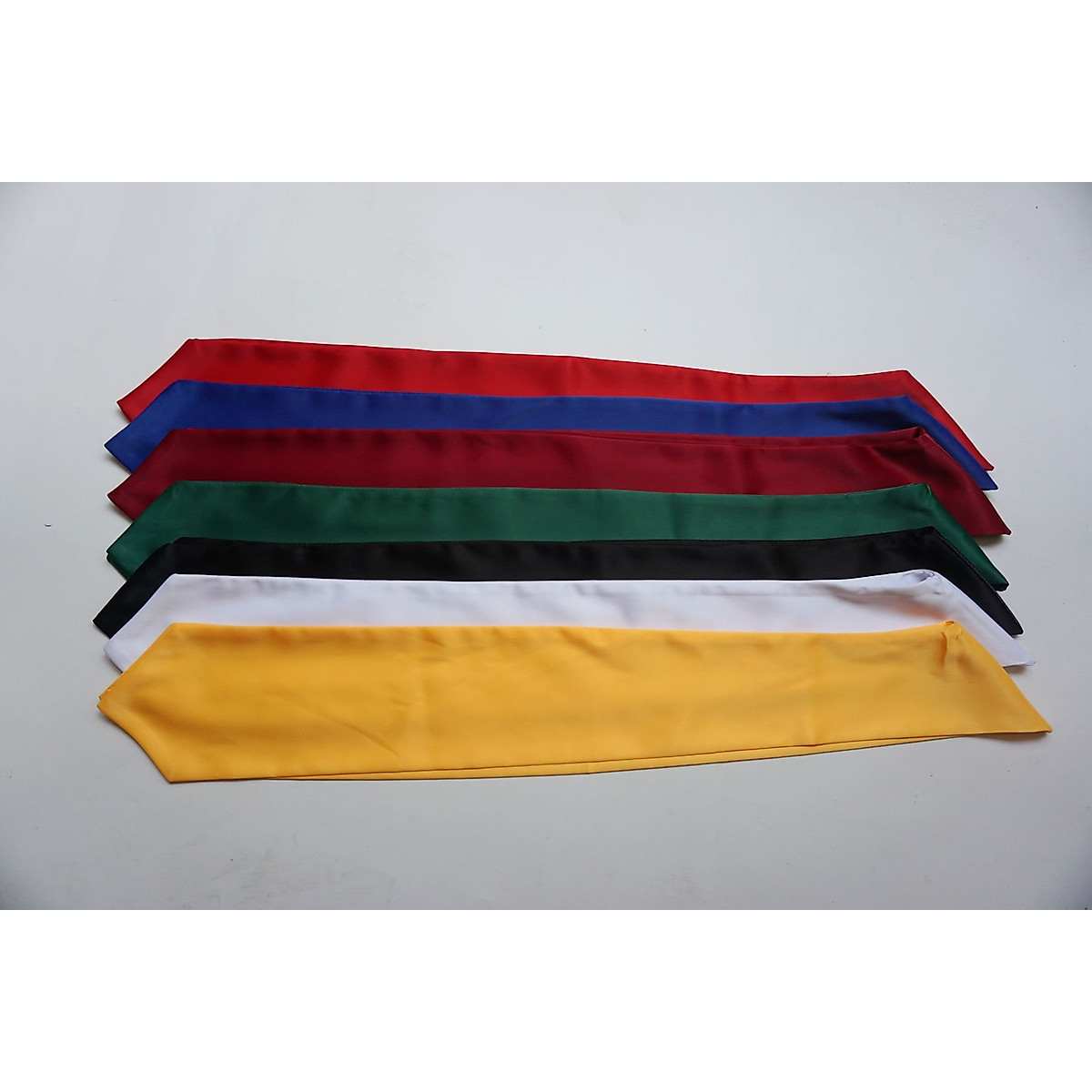 Grad Days Unisex Children Plain Graduation Stole 50'' Long White