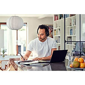 EPOS Gaming Sennheiser PC 5.2 CHAT, wired headset for casual gaming, e-learning, noise cancelling microphone, call control, foldable microphone – 3.5 mm jack 4 plug pole connectivity, Black