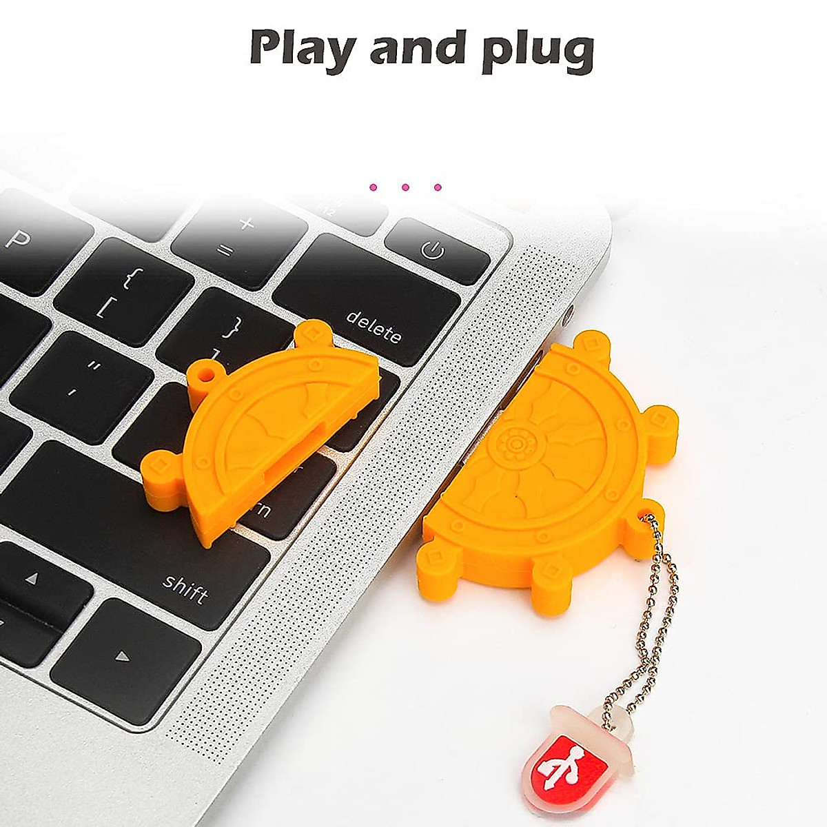 BorlterClamp USB Flash Drive 32GB Novelty USB Drive Thumb Drives USB 2.0 Memory Stick for External Data Storage
