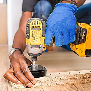 Pocket Hole Jig Kit Dowel Drill Joinery Kit 6/8/10mm Drive Adapter for Angle Drilling Holes Woodworking Drill Guides Joint Angle Wood Jointing Tool Carpentry Locator(Aluminum Alloy)