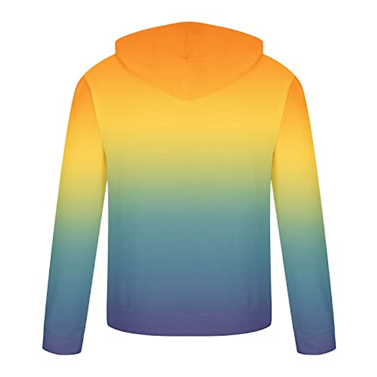 Hoodies for Men Zip Up Graphic Lightweight Athletic Sweatshirt Casual Long Sleeve Hooded Sweatshirts Pullover Tee cotton crewneck sweatshirt Yellow 2X