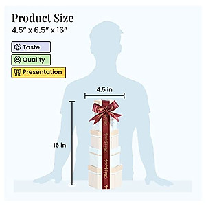 Broadway Basketeers Condolences Gourmet Gift Basket, Kosher Sympathy Food Gift Baskets for Delivery, Perfect Care Package Box or Assorted Snack Gifts for Bereavement, Loss, Funeral, or Shiva