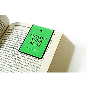 Folio Motivational Affirmation Quote Mantra Magnetic Bookmarks - Set of 3 Inspirational Bookmarks for All Ages, Men, Women, Teens Girls Students for Friends, Coworkers & Student Incentives!