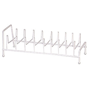 Grayline 40217 13" X 5" X 4-3/8" White Lid Rack Organizer