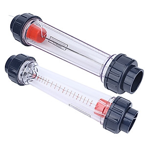 Alvinlite 400-4000L/H Water Liquid Flow Meter Rotameter ABS Plastic Tube Liquid Flow Meter LZS-40D Rate Gauge High Accuracy