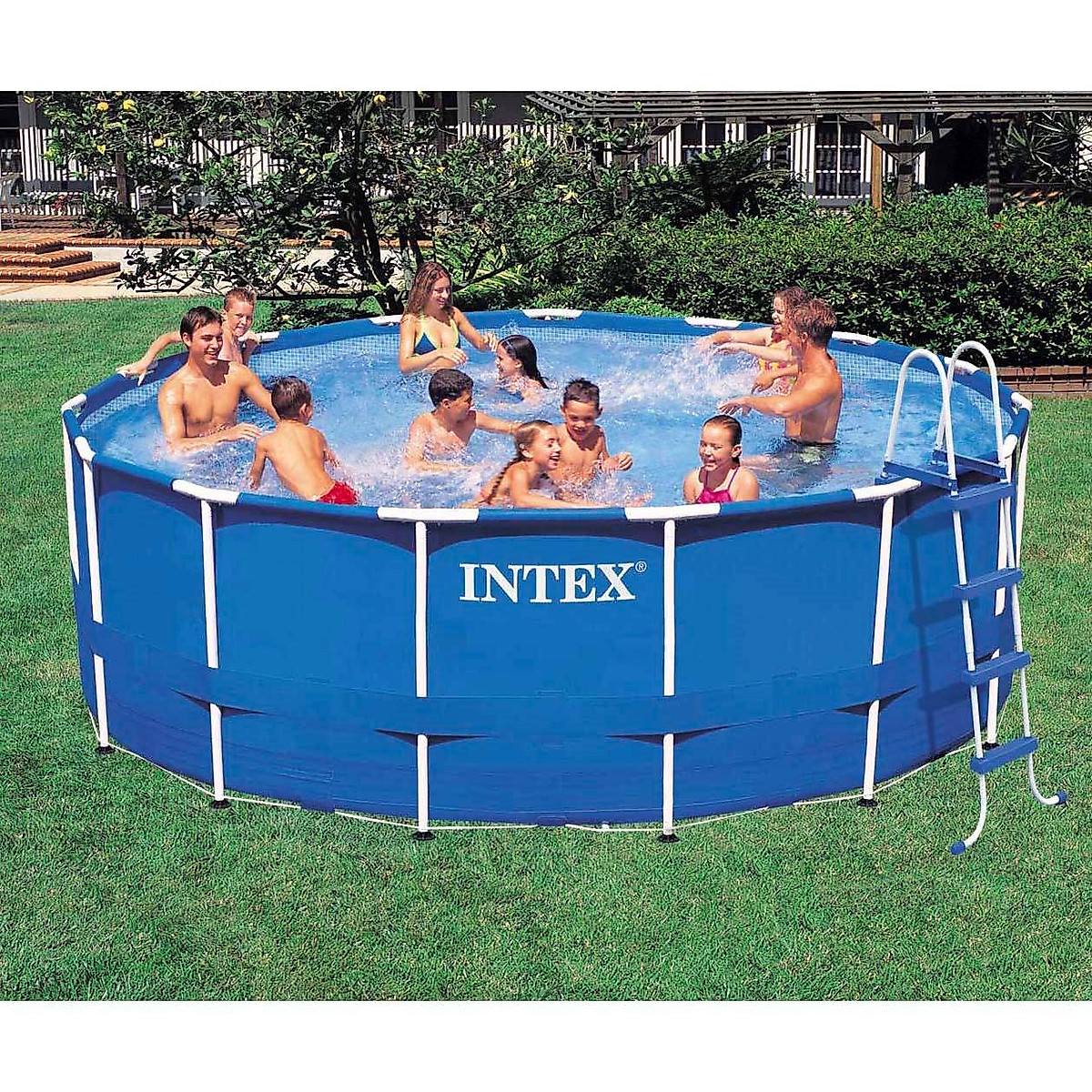 Intex 15ft X 48in Metal Frame Pool Set