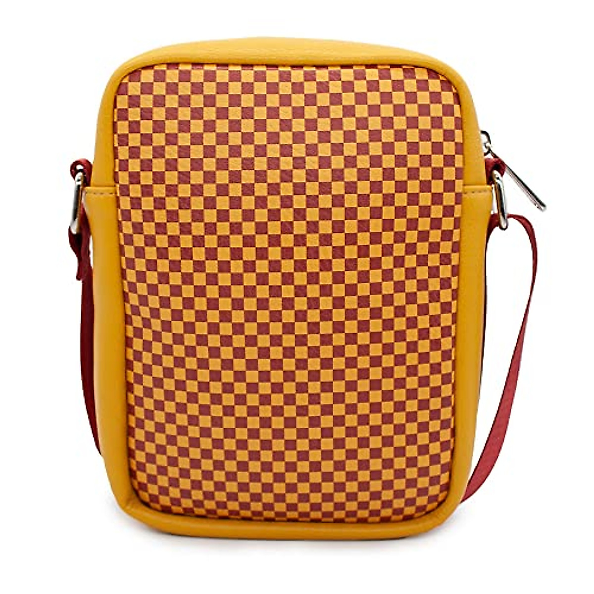 Buckle Down Harry Potter Bag, Cross Body, Gryffindor, Checker, Vegan Leather