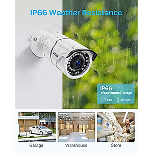 ZOSI 8CH 5MP PoE Home Security Camera System,H.265+ 8 Channel 5MP NVR with 1TB Hard Drive,4pcs Wired 5MP Outdoor Indoor PoE IP Cameras,120ft Night Vision,Motion Alert,Remote Access for 24/7 Recording