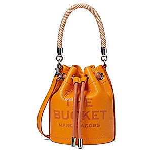 Marc Jacobs Women's The Micro Bucket Bag, Scorched, Pink, Orange, One Size