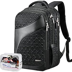 BAGNN 15.6'' Laptop Backpack for Men & Women, Birthday Gifts College Backpack with USB Charging Port, Carry on Backpack for Airplanes