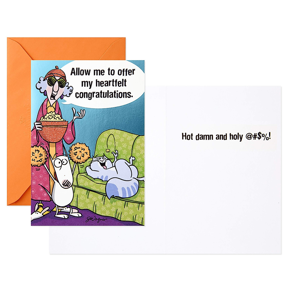 Hallmark Maxine Funny Birthday Cards Assortment (5 Cards with Envelopes)