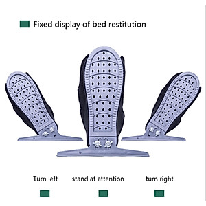 Drop Foot Night Splint, Adjustable Foot Drop Orthotic Brace Splint Supports for Hemiplegia Stroke Shoes Walking Foot Stabilizer, Help Relieve Foot Heel Pain Associated