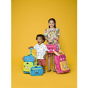 TWISE SIDE-KICK SCHOOL, TRAVEL ROLLING BACKPACK FOR KIDS AND TODDLERS (PUP)