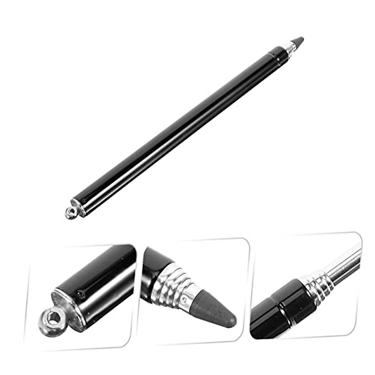 KALLORY Vision Test Stick Glasses Set Tablet Accessories Handheld Whiteboard Extendable Presentation Pointer Hand Pointer Stick Handheld Pointer for Teachers Eye Exam Device Visual Wand