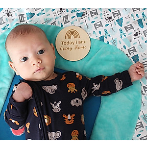 NICU Milestone Cards | NICU Mom Gifts | Nicu Baby Essentials | NICU Milestone Cards boy | Beautifully Handcrafted Natural Wood | NICU Baby Milestone Signs | Gender Neutral