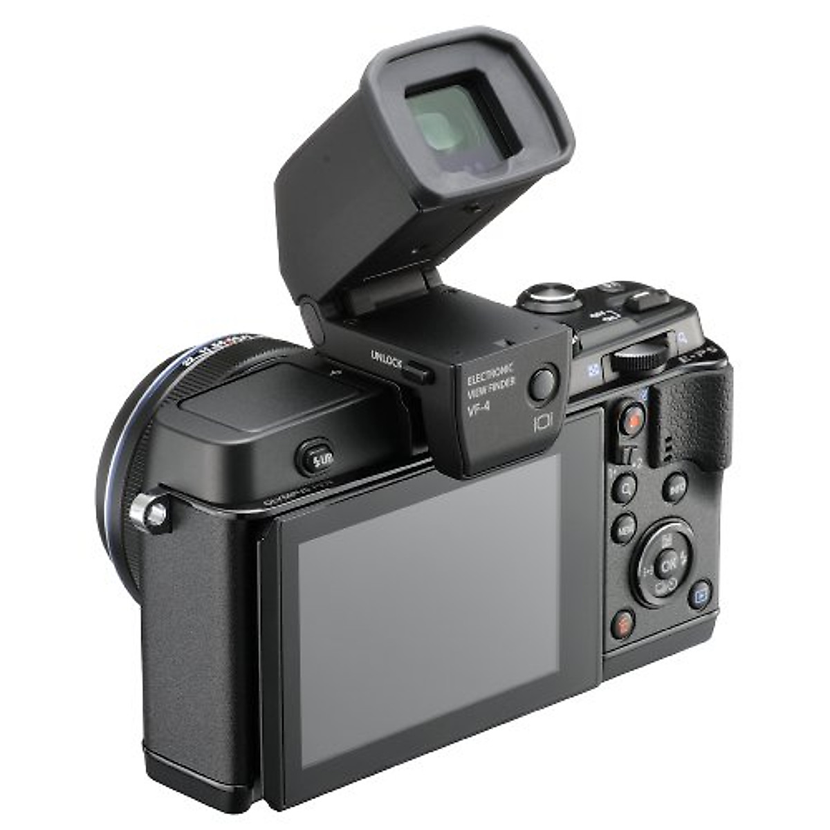 Olympus E-P5 16.1 MP Mirrorless Digital Camera with 3-Inch LCD and 17mm f/1.8 Lens (Black)