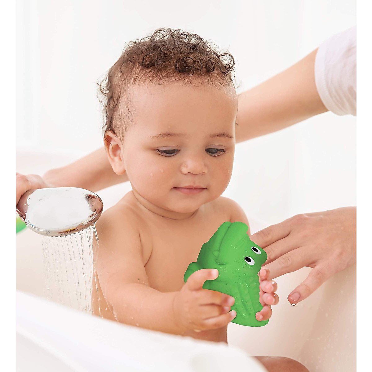 Puzzled Bath Buddy Alligator Water Squirter