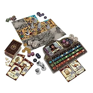Destinies Sea of Sand Board Game Expansion - Immersive Storytelling and Adventure for Tabletop Enthusiasts, Ages 14+, 1-3 Players, 120-150 Minute Playtime, Made by Lucky Duck Games