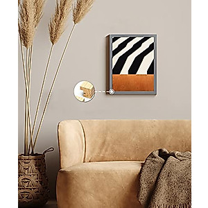 JD Concept Wood 12x16 Grey Picture Frame 5 Pack - Gallery Wall Frame Set - Suitable for Horizontal and Vertical Hanging 12 x 16 Poster Photo