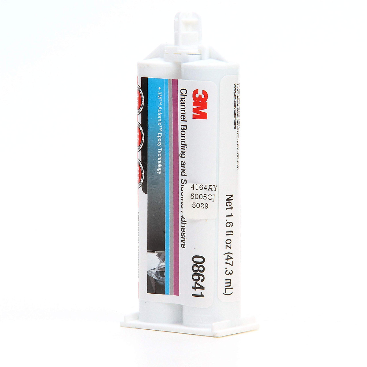 3M Channel Bonding and Sidelite Adhesive, 08641, 47.3 mL Cartridge