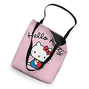 Hello Kitty Apple Script Logo Tote Bag
