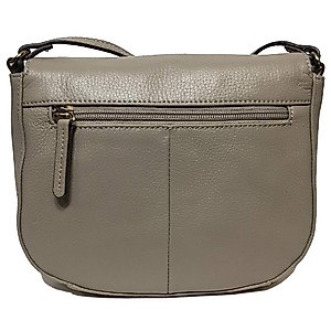 Tignanello Lillie Saddle Cross Body W/RFID Protection, Mushroom