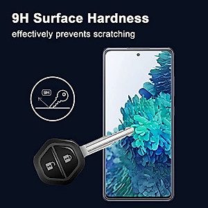 【 3+3 PACK 】Coolpow Designed for Samsung Galaxy S21 FE 5G Screen Protector Samsung S21 FE 5G Screen Protector Tempered Glass Film, Ultra HD, 9H Hardness, Scratch Resistant.【 NOTE: Not for Samsung S21 】