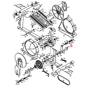 H.F Exchange Large Axle Cover 244070 Works W FreeMotion HealthRider Elliptical