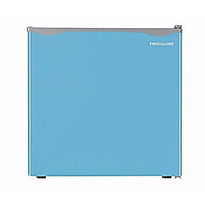 Frigidaire EFR115-BLUE 1.6 Cu Ft Compact Fridge for Office, Dorm Room, Mancave or RV, Blue