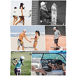 Century Star Womens Baseball Cap Ponytail Hat Running Hat Men Waterproof Adjustable Breathable Women Sun Hats Visors Black Medium