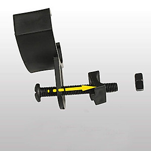 Kemine 2PCS Bike Fender Mudguard Adjustable Dovetail Cycling Tire Bicycle Splash Guard Front/Rear Set Mountain Road fits for seatpost Diameter Less Than 34mm of The Various Mountain Bike (A)