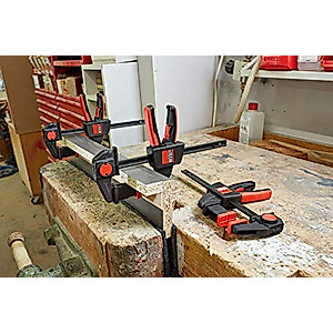 BESSEY EZR-SET, 6 In., One Hand Table/Track Clamp, Multi-Use
