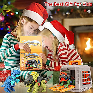 Take Apart Dinosaur Toys for Kids 3-5 5-7, Dinosaur STEM Learning Kids Toys Construction Building Sets, Dino Toy Christmas Birthday Gifts for Young Kids Boys Girls