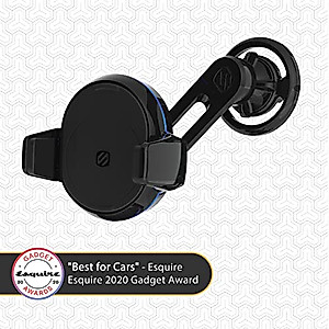 Scosche MGQVP-XTET MagicGrip FreeFlow Autogrip Wireless Charging Vent Phone Mount for Car in Black