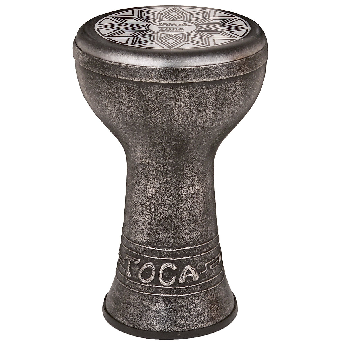 Toca SJDKF-10S Jamal 10-Inch Doumbek - Antique Silver Finish