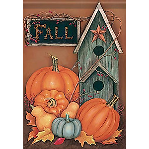 US Flag Store 46782 Carson Garden Flag, Brown, Blue, Orange