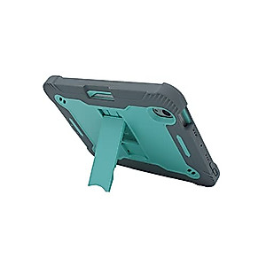 KIQ Guardian Series Rugged Case for IPad Mini 6 Case/iPad Mini Case 6th Generation 2021 8.3 Inch Cover - Teal - Grey