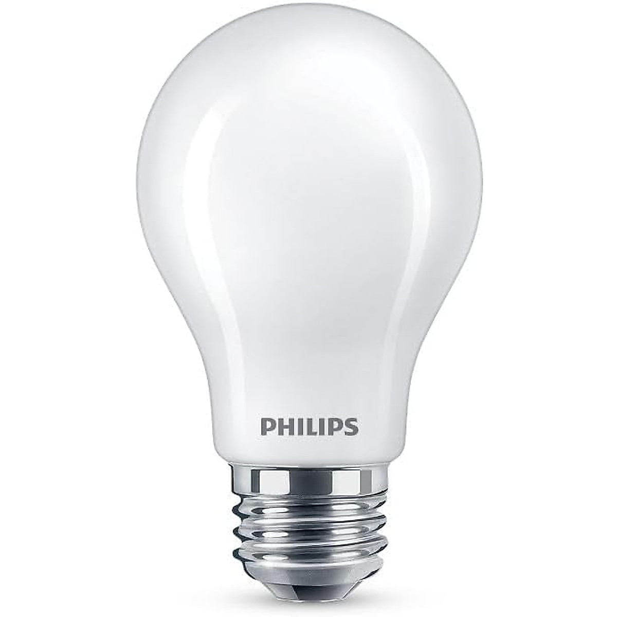 Philips LED A19 Ultra Definition Frosted Dusk to Dawn Light Bulbs - Flicker-Free 40w Light Bulbs with EyeComfort Technology - Soft White Lightbulb - 450 Lumen - E26 Base - 8 Pack