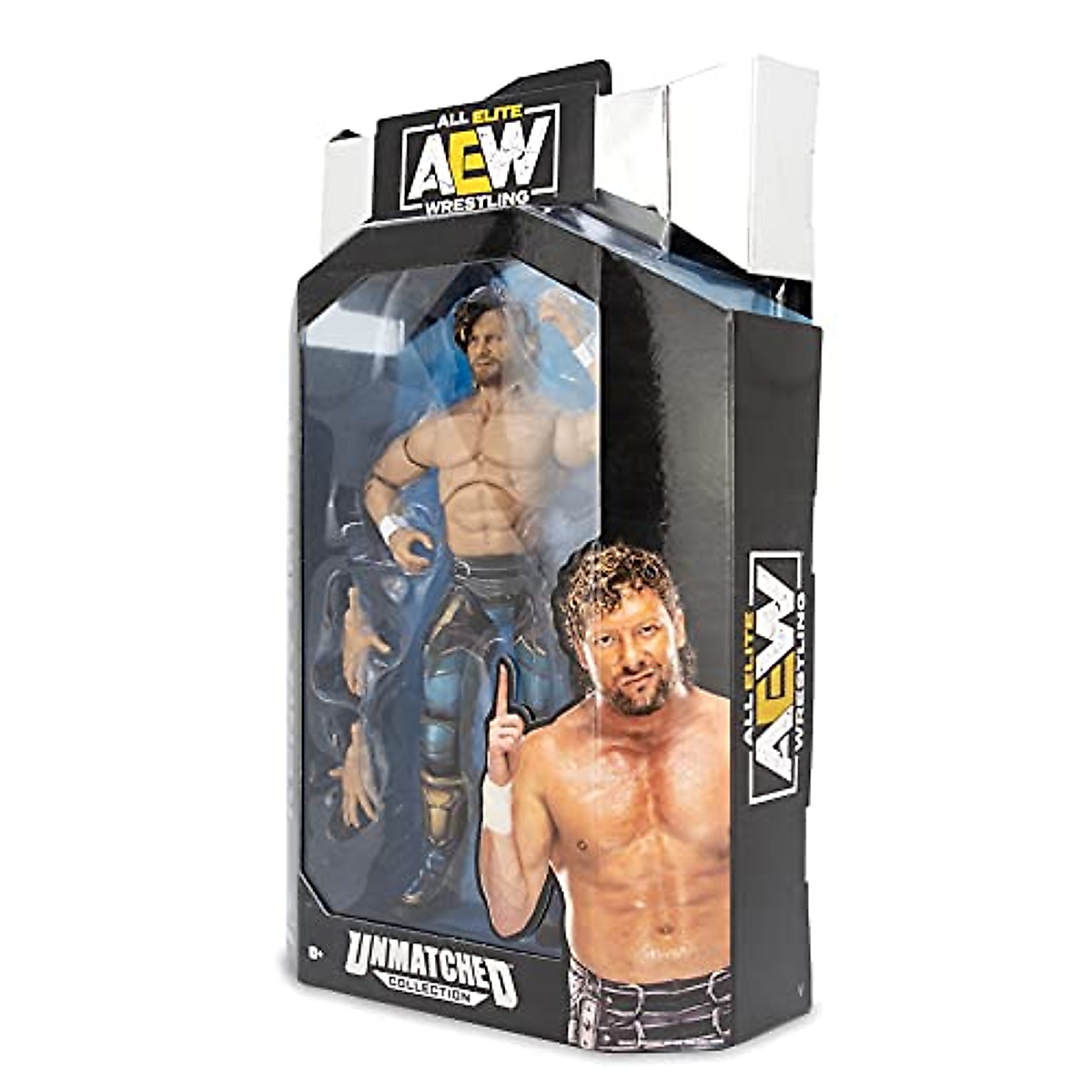 All Elite Wrestling Kenny Omega Action Figure - AEW Unmatched Collection Figure - Series 1