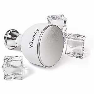 carrotez Ice Roller for Face and Eye Facial Massage Tool, Cooling and Rolling Women Skin Care Cooling for Relaxing and Relieve Fine Lines and Wrinkles and Reduce Puffiness (White)