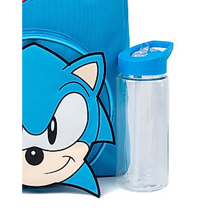 Sonic The Hedgehog Boy's Schoolbag Set, Blue, One Size