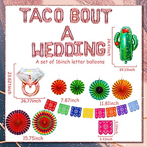 JeVenis Taco bout a Wedding Banner Decoration Taco bout Love Wedding Shower Decoration Taco bout a Wedding Backdrop Mexican Wedding Bridal Shower Decoration