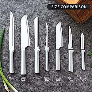 Rada Cutlery 3 Pack Paring Knife Plus R119 Knife Sharpener