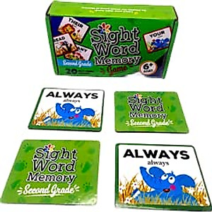 Urban Supply Sight Word Memory Game / Matching Game. Reading & Language Building for Grades Pre-Kindergarten Through Second Grade. Early Children's Educational Learn to Read (Pre-Kindergarten)