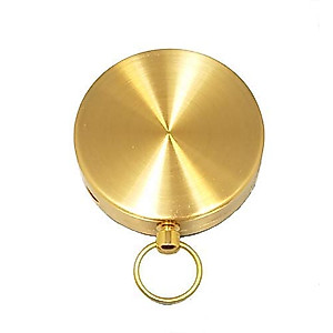 Stanley London Personalized Pocket Compass Engraved Joshua 1:9 (Be Strong and Courageous) - Great for Baptism, Confirmation, First Communion, Graduation (Compass & Box, Personalized)