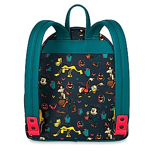 Loungefly Disney Parks Mickey Mouse Halloween Glow-in-the-Dark Mini Backpack