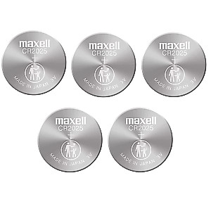 CR2032 Maxell LITHIUM 5 BATTERIES