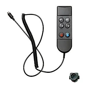 Fruhdi 6 Button 5 pin Power Recliners Lift Chairs Hand Control Controller Remote Replacement