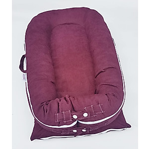 valsonix Baby pod nest Corduroy Cover [fits Dockatot Deluxe+] (Charcoal)